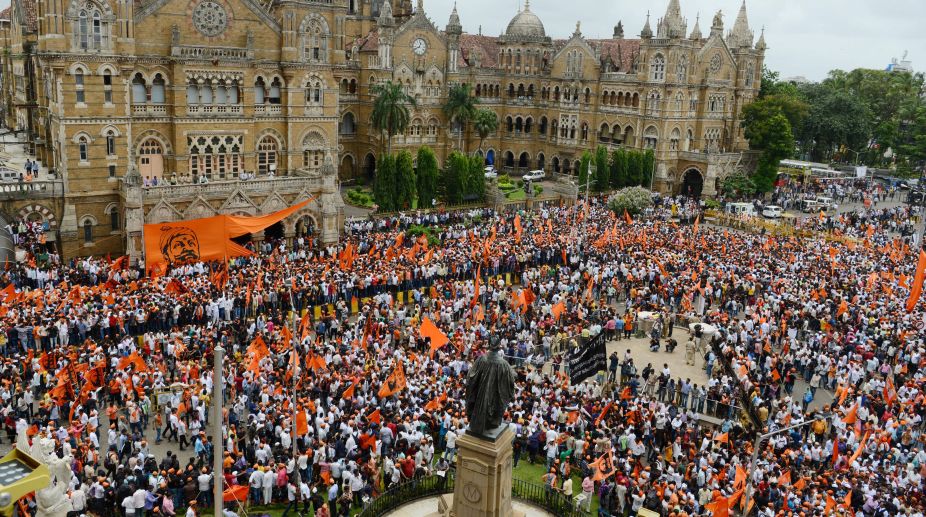 Mammoth Maratha 'mook morcha' engulfs Mumbai - The Statesman