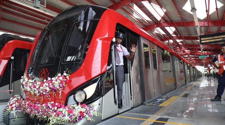 Rajnath, UP CM inaugurate Lucknow Metro; service open for public from ...