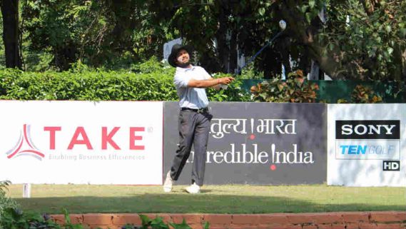 Patna’s Aman Raj seizes round three lead at TAKE Open Golf Championship ...
