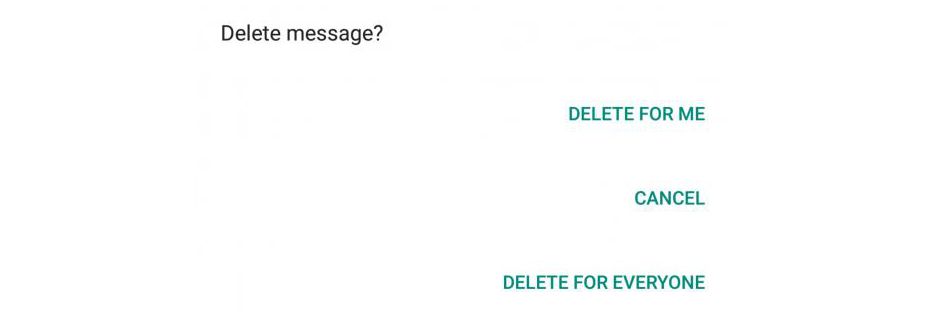WhatsApp officially rolls out "Delete for Everyone" or recall message ...