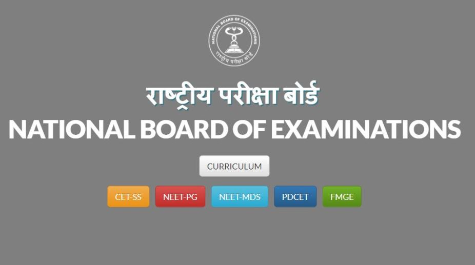 NEET PG 2018 Rank Card released on NBE official website nbe.edu.in ...