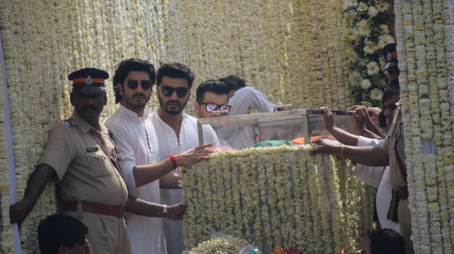The last journey of the first female superstar Sridevi - The Statesman