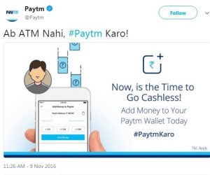 Paytm brings ATM and Twitter is asking what happened to ‘cashless ...