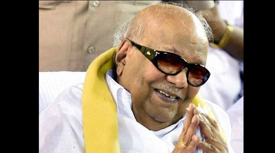 DMK President M Karunanidhi turns 95, wishes pour in - The Statesman