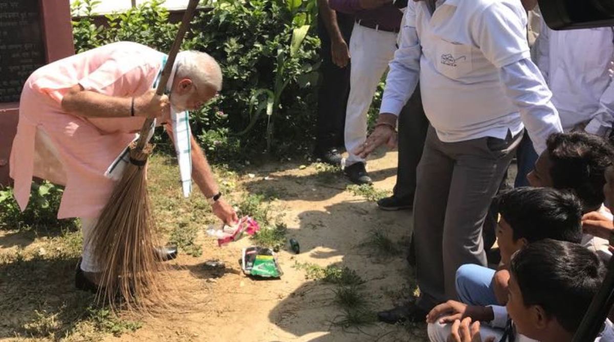 PM Modi launches 'Swachhata Hi Seva Movement' - The Statesman