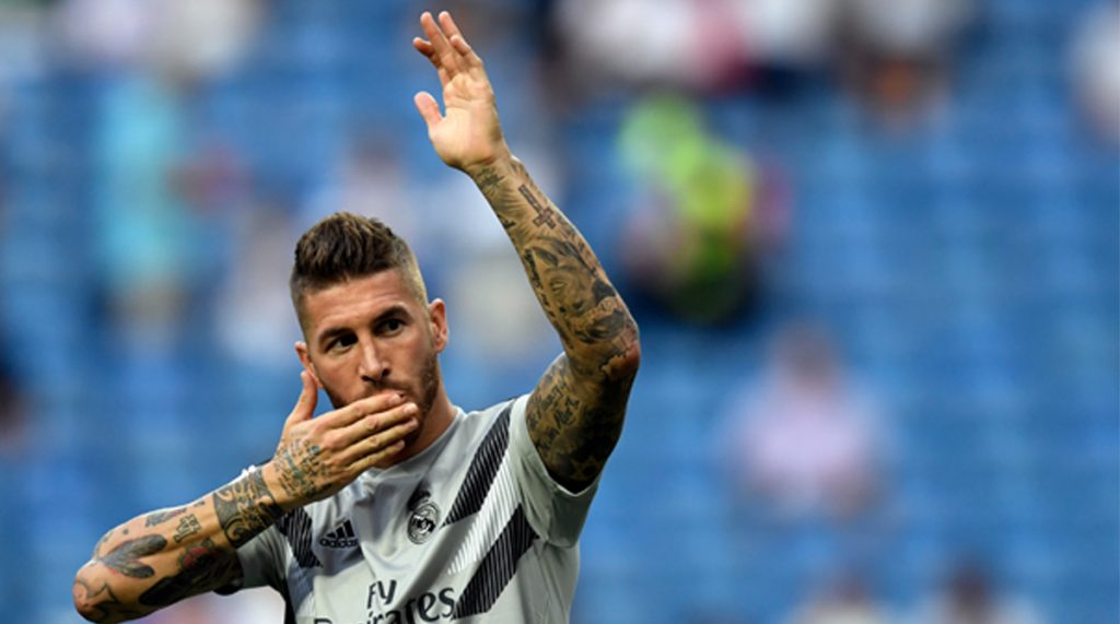Real Madrid news | Watch: Sergio Ramos edges Dani Ceballos in penalty ...