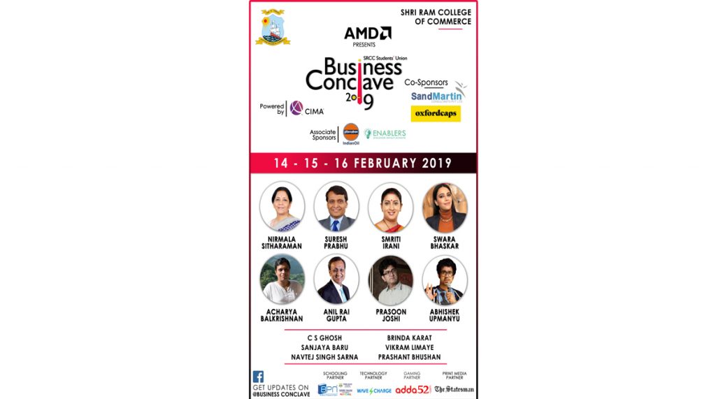 SRCC Business Conclave 2019 begins tomorrow - The Statesman