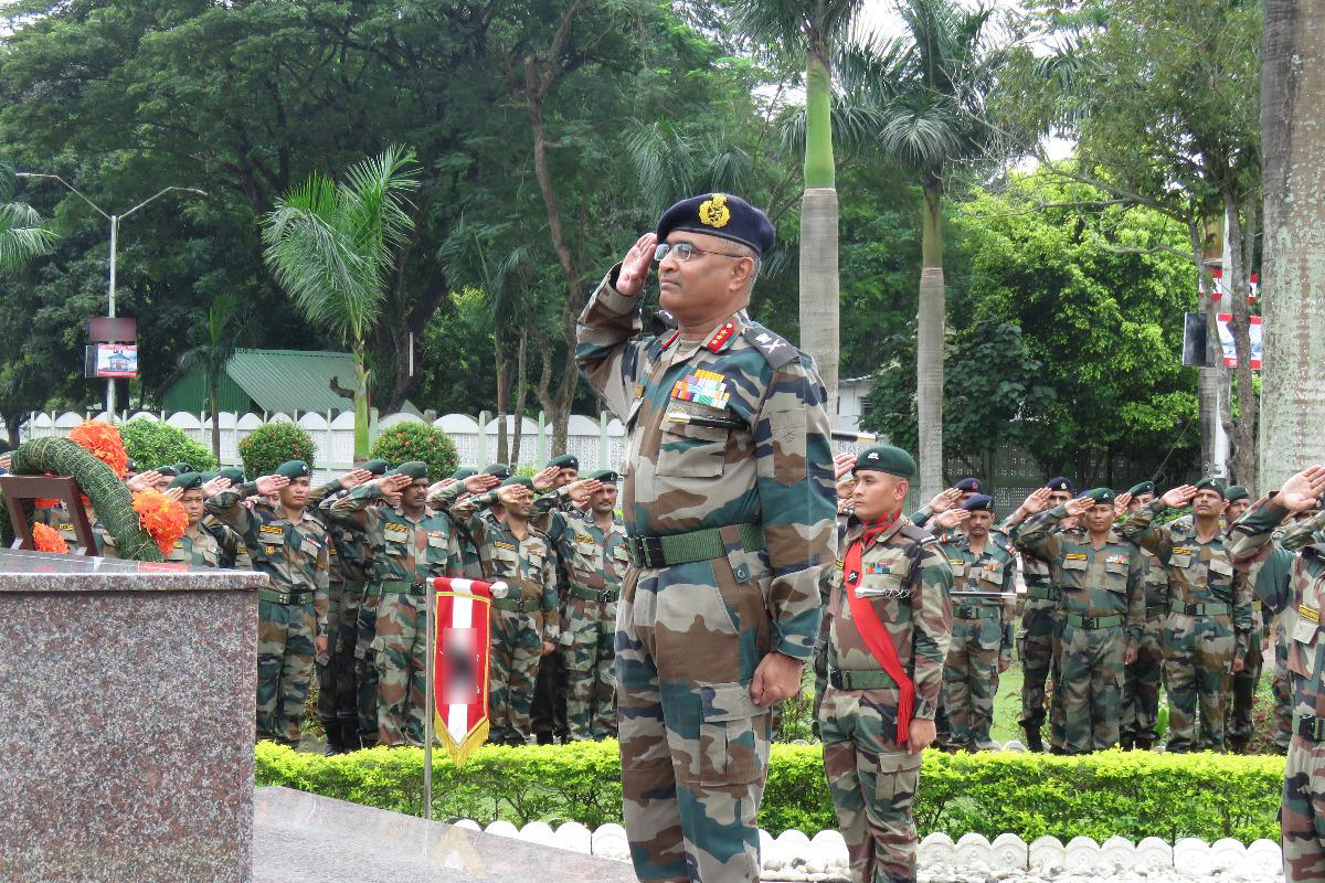 Gajraj Corps Of Indian Army Celebrates 57TH Raising Day In Tezpur The