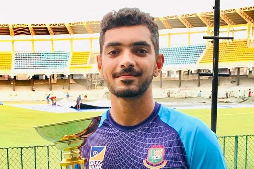 Bangladeshi Test opener Saif Hassan fined for overstaying in India ...