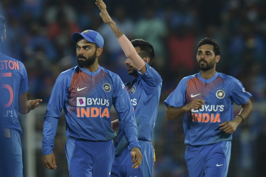 Virat Kohli screamer lights up gloomy day for Indian fielders - The ...