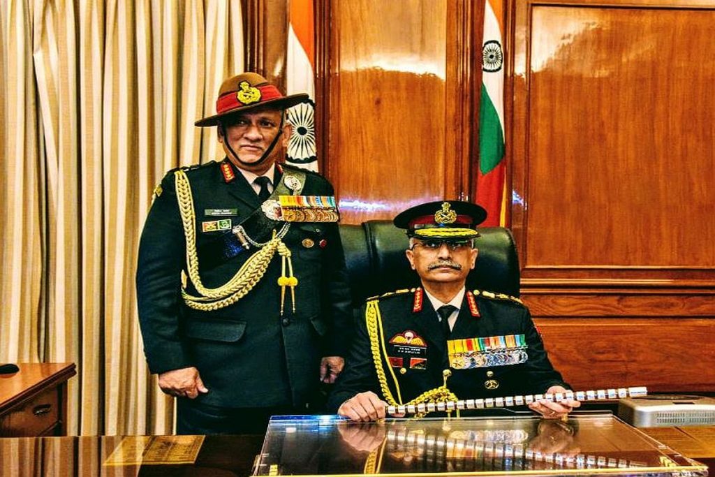 General Manoj Mukund Naravane takes charge as India's 28th Army chief ...