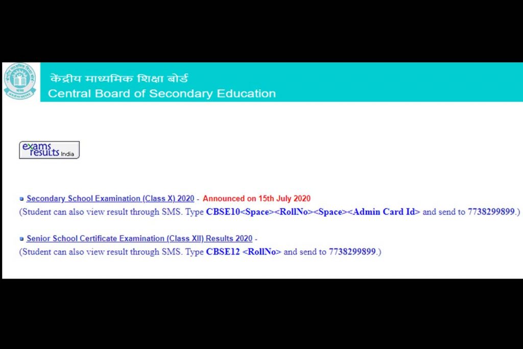 Cbse Class 12th Result 2020 Declared Cbseresultsnicin CBSE Class 10