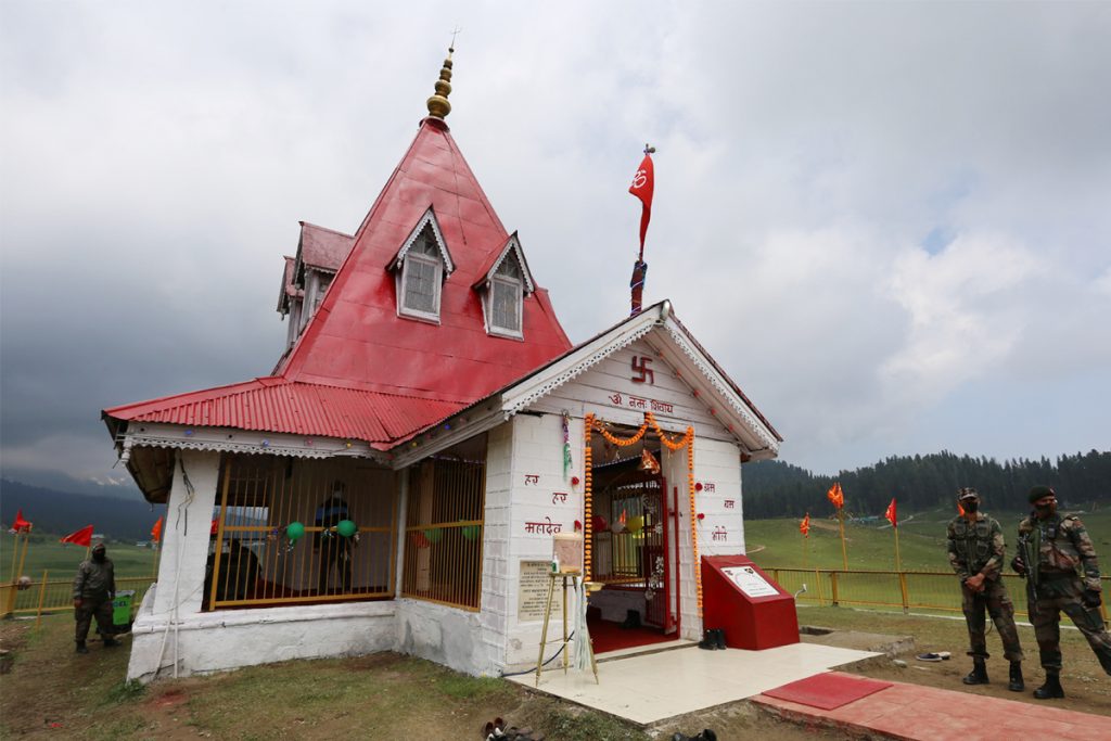 Century old temple at Gulmarg renovated by Army - The Statesman