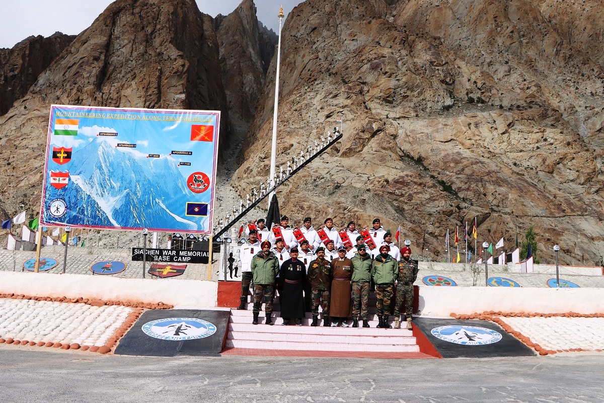 Indian Army team to attempt simultaneous scaling of five virgin peaks ...