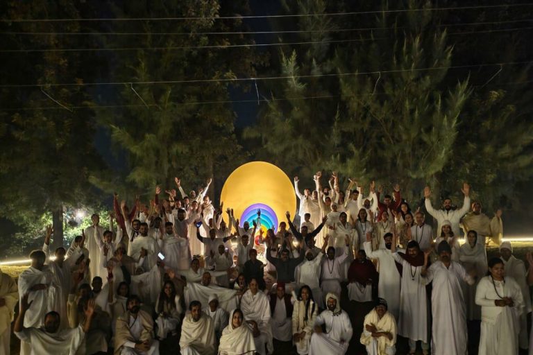 The 90th birthday of Osho was celebrated by over 400 of his sannyasins ...
