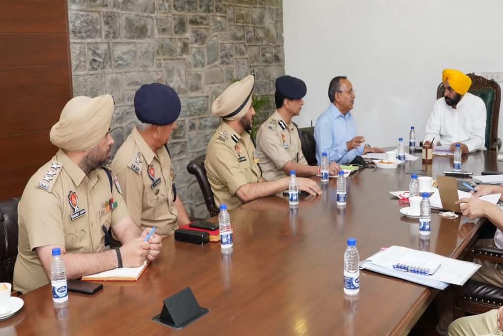 Mann directs Anti Gangster Task Force to stamp out gangsters from Punjab