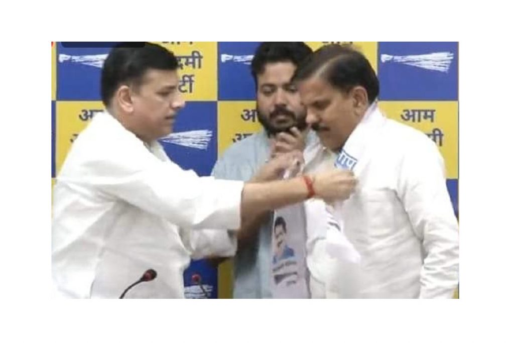 MLA Harsh Dev Singh joins Aam Aadmi Party