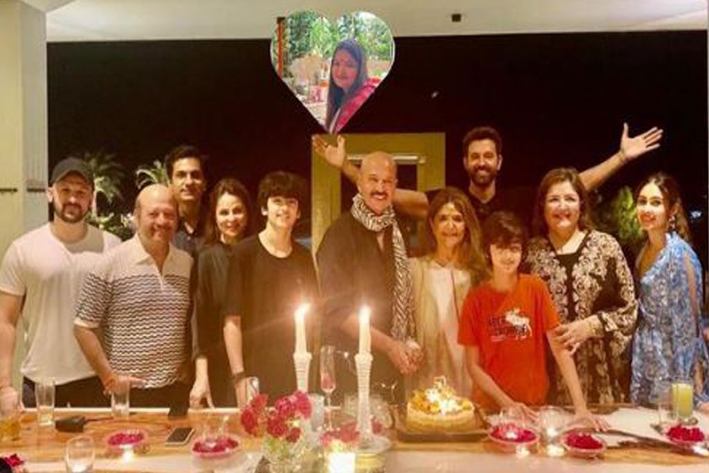 Pashmina Roshan wishes her Tutu uncle aka Rakesh Roshan on his birthday