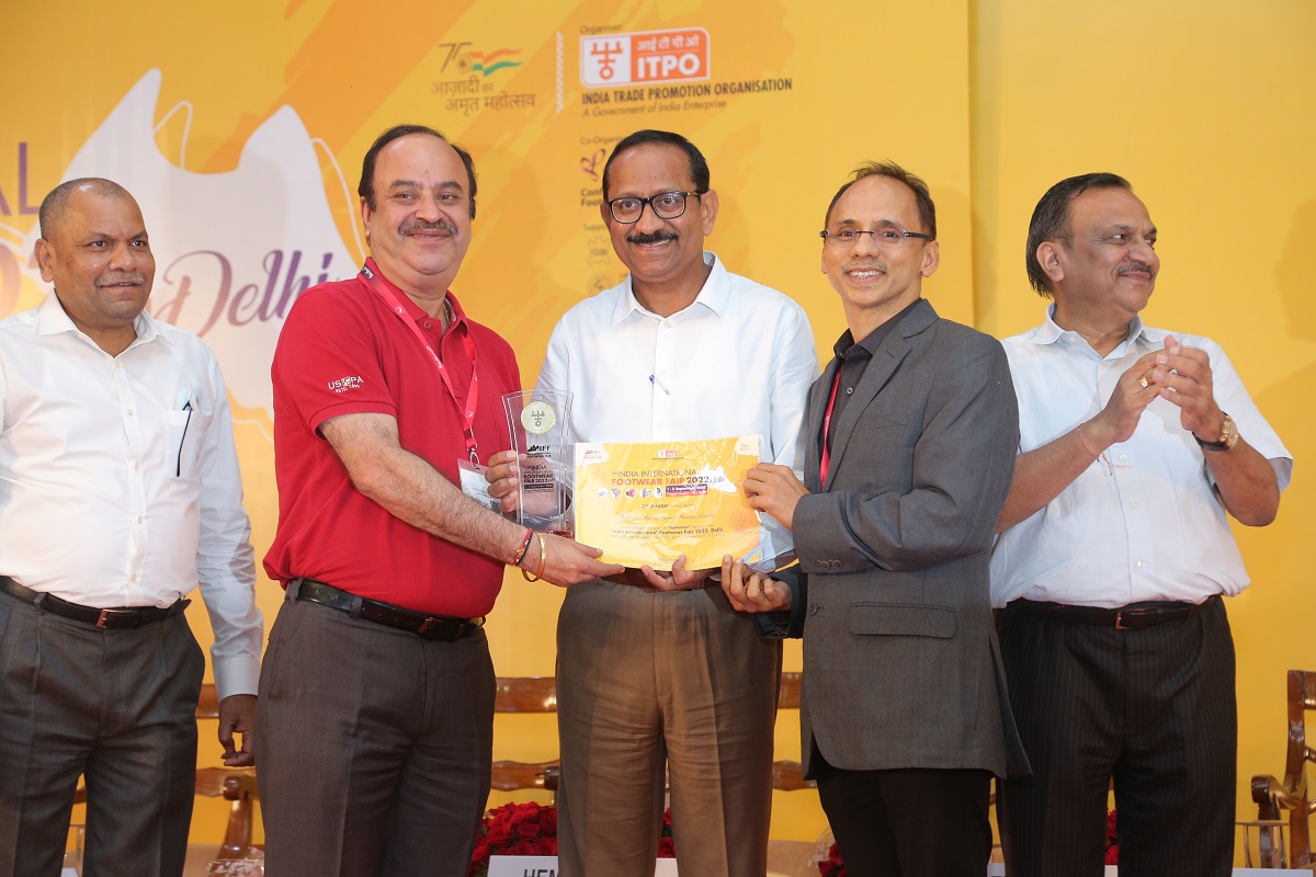 India International Footwear Fair Concludes With Award Presentation India International Footwear Fair Concludes With Award Presentation