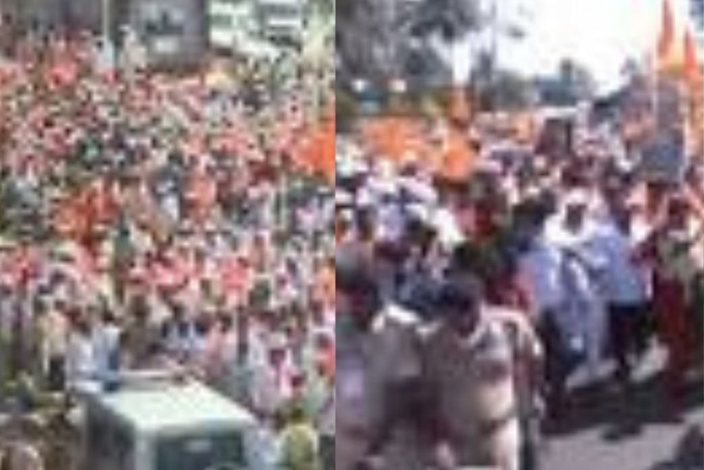 Karnataka: Panchamasali Lingayat hold padayatra in Belagavi