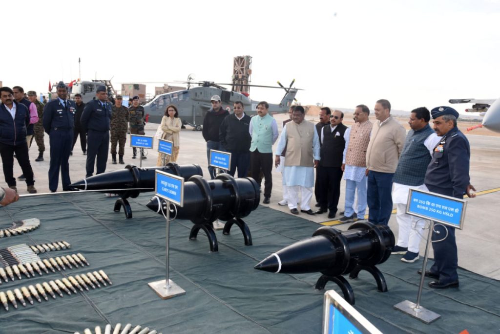 Parliamentary panel visits Air Force station in Jaisalmer