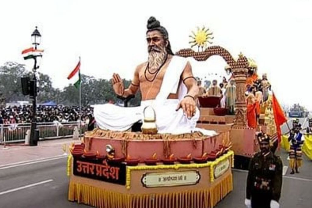 R-Day parade: UP's tableau showcases Ayodhya Deepotsava