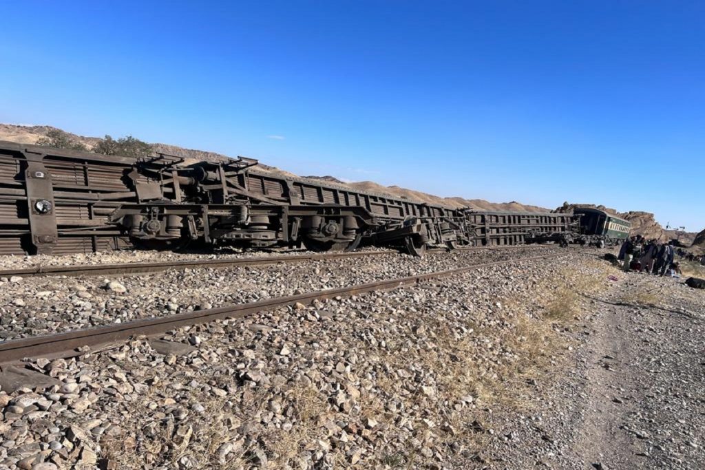 Bomb blast at railway track derails train in Pakistan's Balochistan ...