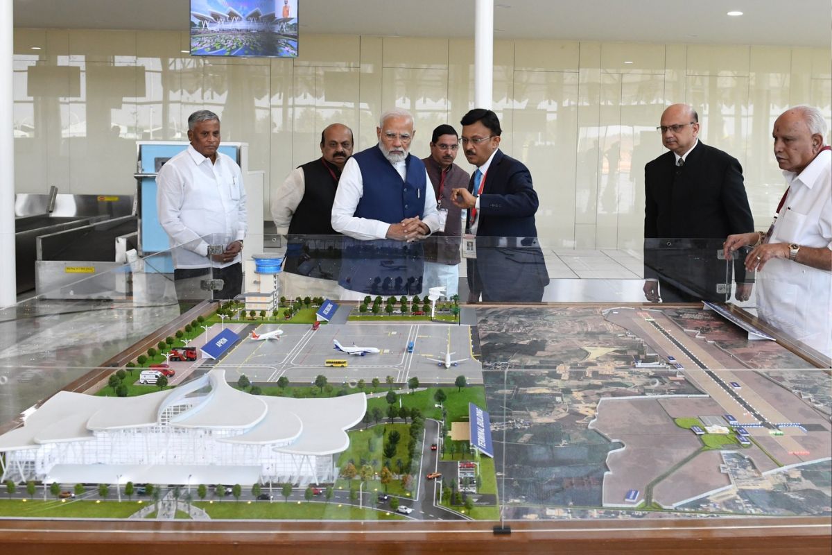PM inaugurates projects worth Rs 3,600 cr in Shivamogga