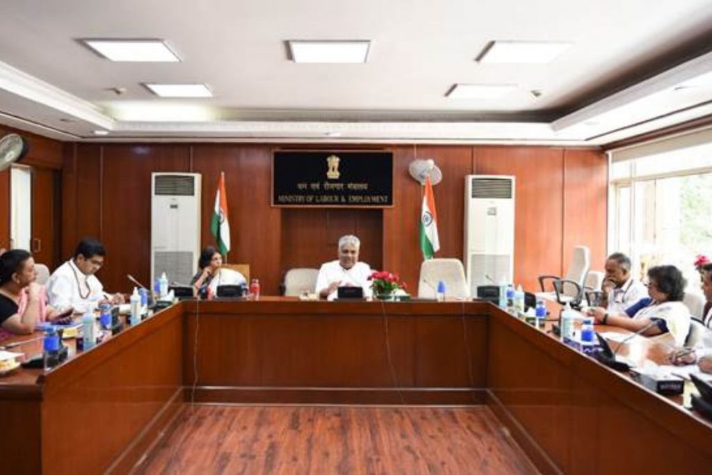 Labour Minister launches new features in eShram portal