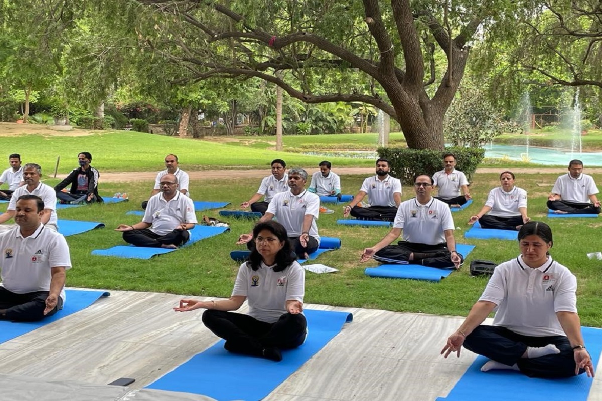 IRFC Celebrates International Day Of Yoga IRFC Celebrates International Day Of Yoga
