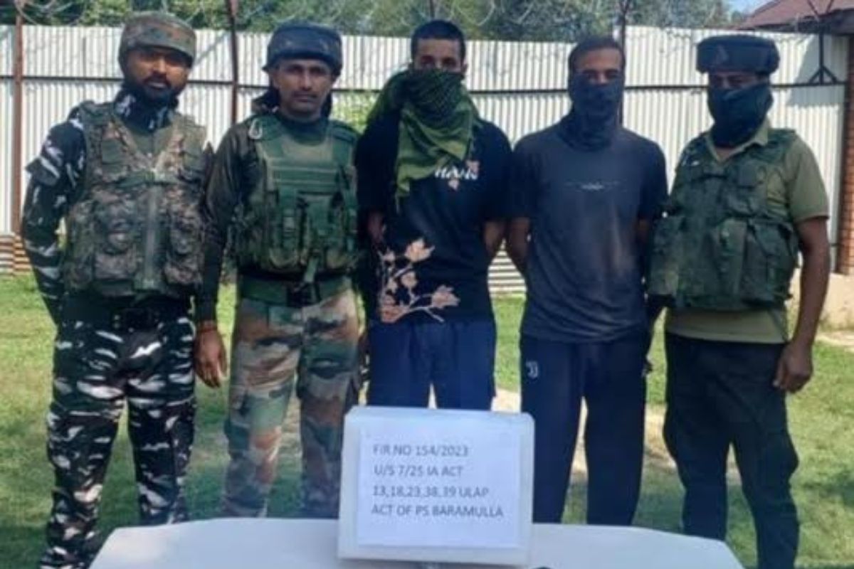 Two hybrid LeT terrorists arrested in Kashmir - The Statesman